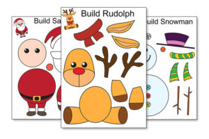 Make Your Own Christmas Characters | Just Family Fun