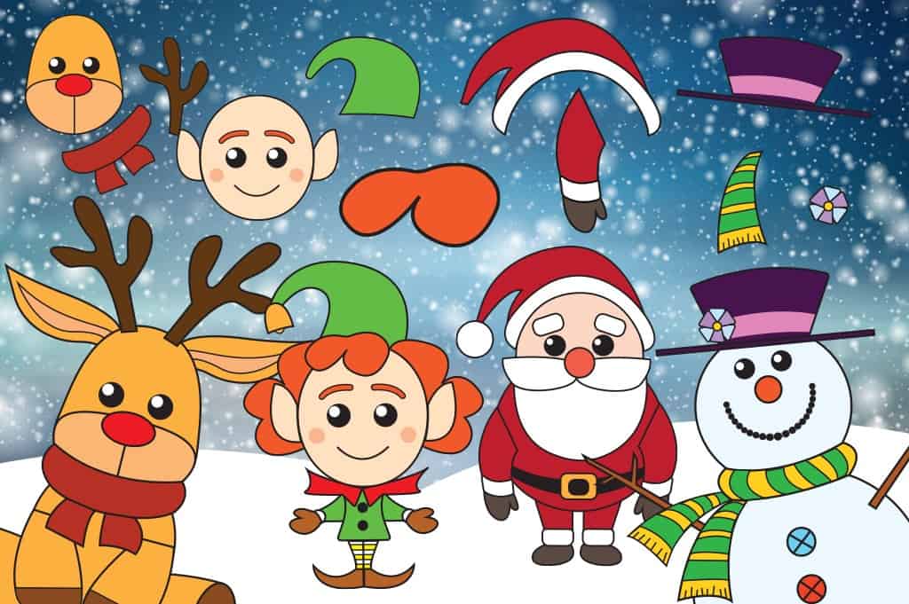 Make Your Own Christmas Characters | Just Family Fun