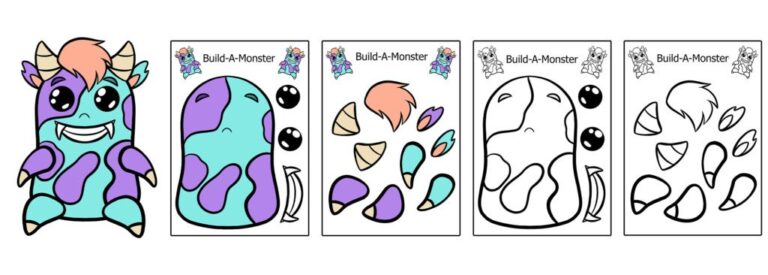 Paper Cut-Out Characters Free Printable