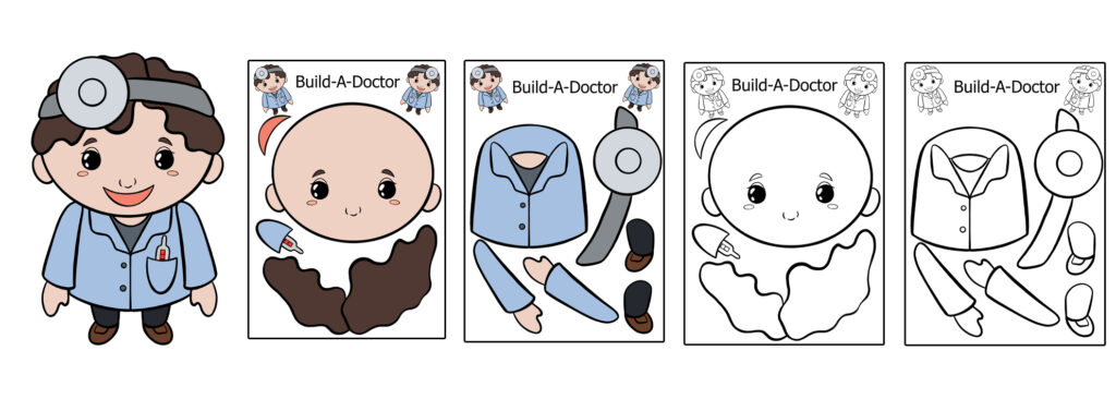 Download 20 Free Printable Paper Cut Out Characters