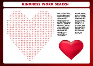 3 Free Printable Kindness Word Search Puzzles | Just Family Fun