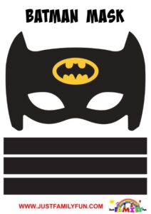 Superhero Mask Templates | Free Printable Set