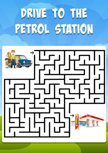 Printable Road Trip Activities