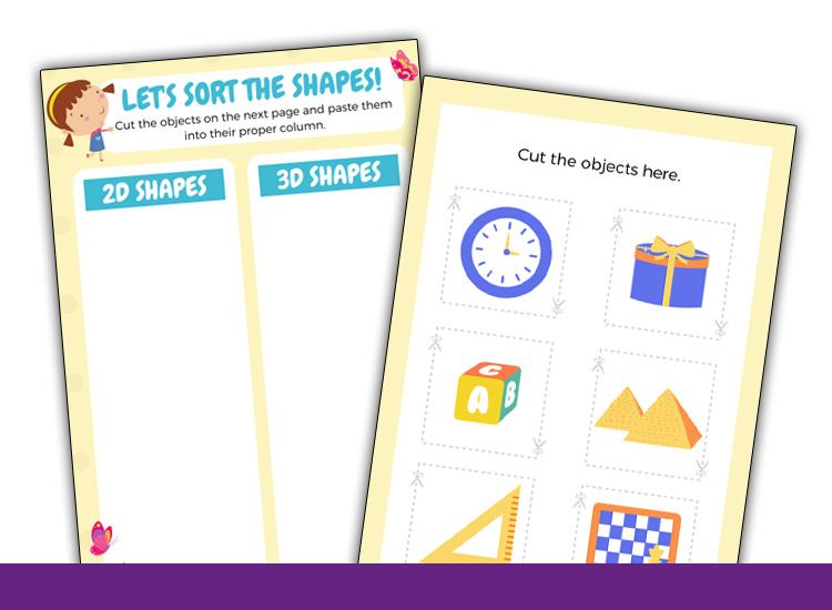 Shape Learning Activities & Shape Tracing Worksheets | Just Family Fun