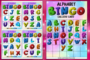 Free Alphabet Bingo PDF | Printable Game For Kids