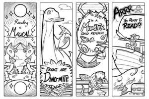 DIY Bookmark Printables For Kids | Just Family Fun