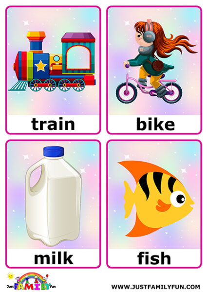 Download First Word Flashcards | Free Printables