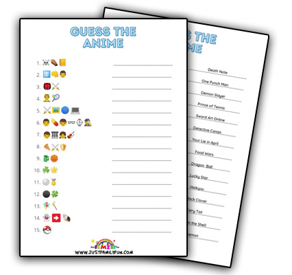 Printable Emoji Quizzes With Answers | Just Family Fun