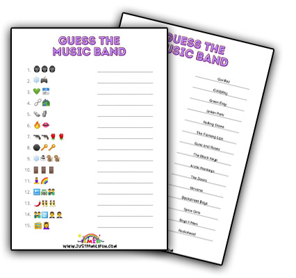 Printable Emoji Quizzes With Answers | Just Family Fun
