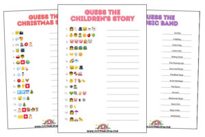 Emoji Quizzes With Answers PDF | Just Family Fun