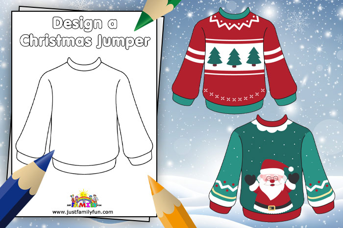 Christmas Jumper Design Competition | Just Family Fun
