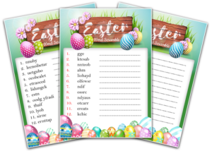 Download Easter Word Scramble | Free PDF