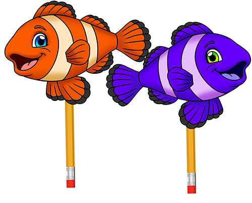 Free Printable Fish Template | Just Family Fun