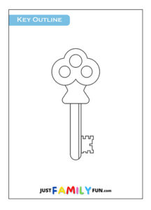 Download Key Outline Free Printable PDF
