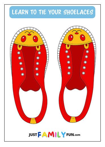 Printable Shoe Lace Template