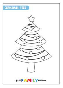 Download Christmas Tree Outline | Free PDF
