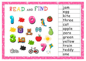 Read And Find Worksheets | Fun Reading Practice