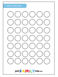 Download Circle Templates Free Printable