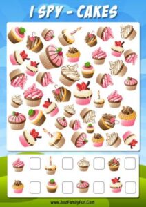 Free Printable I Spy Puzzles PDF | Just Family Fun