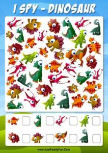 Free Printable I Spy Puzzles PDF | Just Family Fun