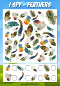 Free Printable I Spy Puzzles PDF | Just Family Fun