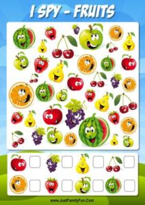 Free Printable I Spy Puzzles PDF | Just Family Fun