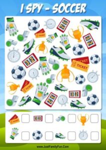 Free Printable I Spy Puzzles PDF | Just Family Fun