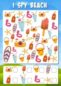 Free Printable I Spy Puzzles PDF | Just Family Fun