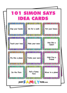 101 Simon Says Ideas For Kids & Adults | Just Family Fun