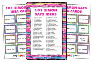 101 Simon Says Ideas For Kids & Adults | Just Family Fun