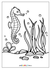 9 Printable Sea Coral Coloring Pages | Free