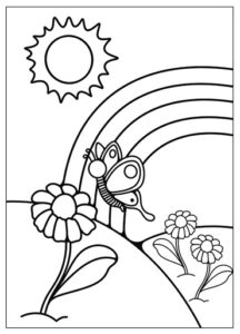 Download Rainbow Coloring Sheets | Free PDF
