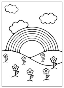 Download Rainbow Coloring Sheets | Free PDF