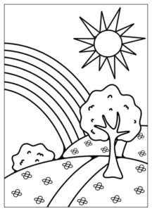 Download Rainbow Coloring Sheets | Free PDF