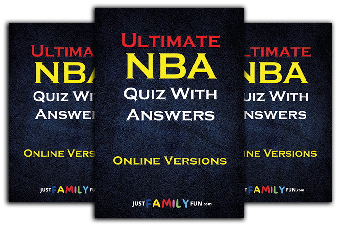 Hard NBA Quiz | Just Family Fun