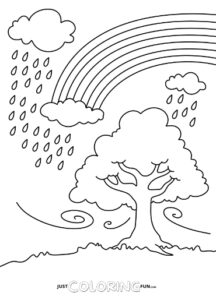 6 Weather Coloring Pages