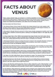 Planets Explained With Fun Facts | Just Family Fun