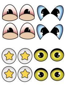 Googly Eyes Printable Templates | Just Family Fun