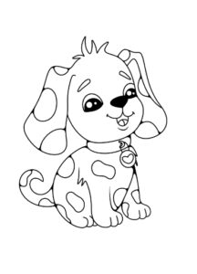 Cute Puppy Coloring Pages For Kids - Printable Doggy Fun