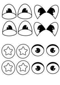 Googly Eyes Printable Templates | Just Family Fun