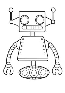Free Printable Robot Craft Templates | Just Family Fun