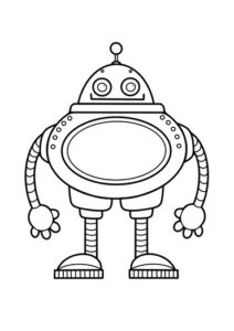 Free Printable Robot Craft Templates | Just Family Fun