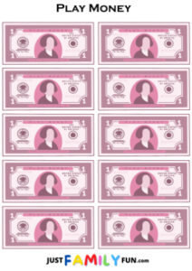 Download Play Money PDF | Free Printable