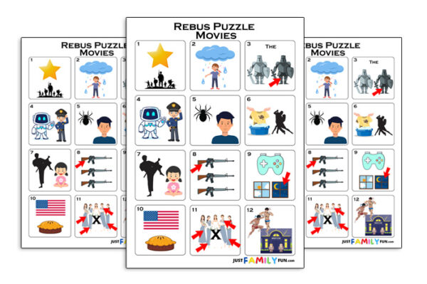 100+ Printable Rebus Puzzles With Answers (2025 PDF)