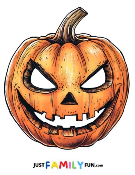 18 Free Printable Halloween Mask