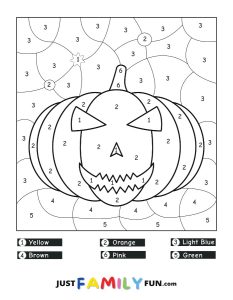 Download Color By Numbers Printables | Free PDF
