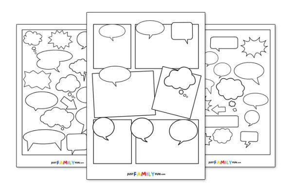 Download Comic Book Template | Free Printable