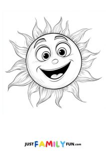 Free Download Printable Sun Templates | Just Family Fun