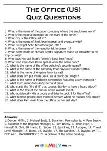 140 Printable Quizzes With Answers