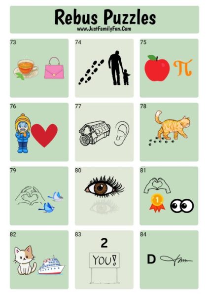 500 Rebus Puzzles And Answers – Challenge Your Brain Now!